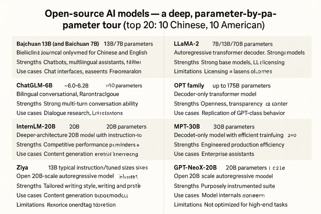 The Rise of Open-Source AI: A Deep Dive into 20 Leading Models ...