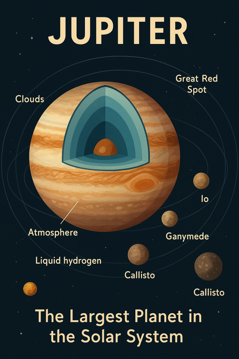 Jupiter: The Giant Guardian of Our Solar System - Millennium Tech Saga 3001